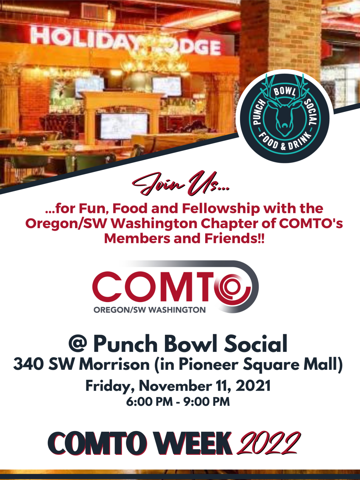 OR/SW Washington COMTO Membership Drive & Appreciation | COMTO